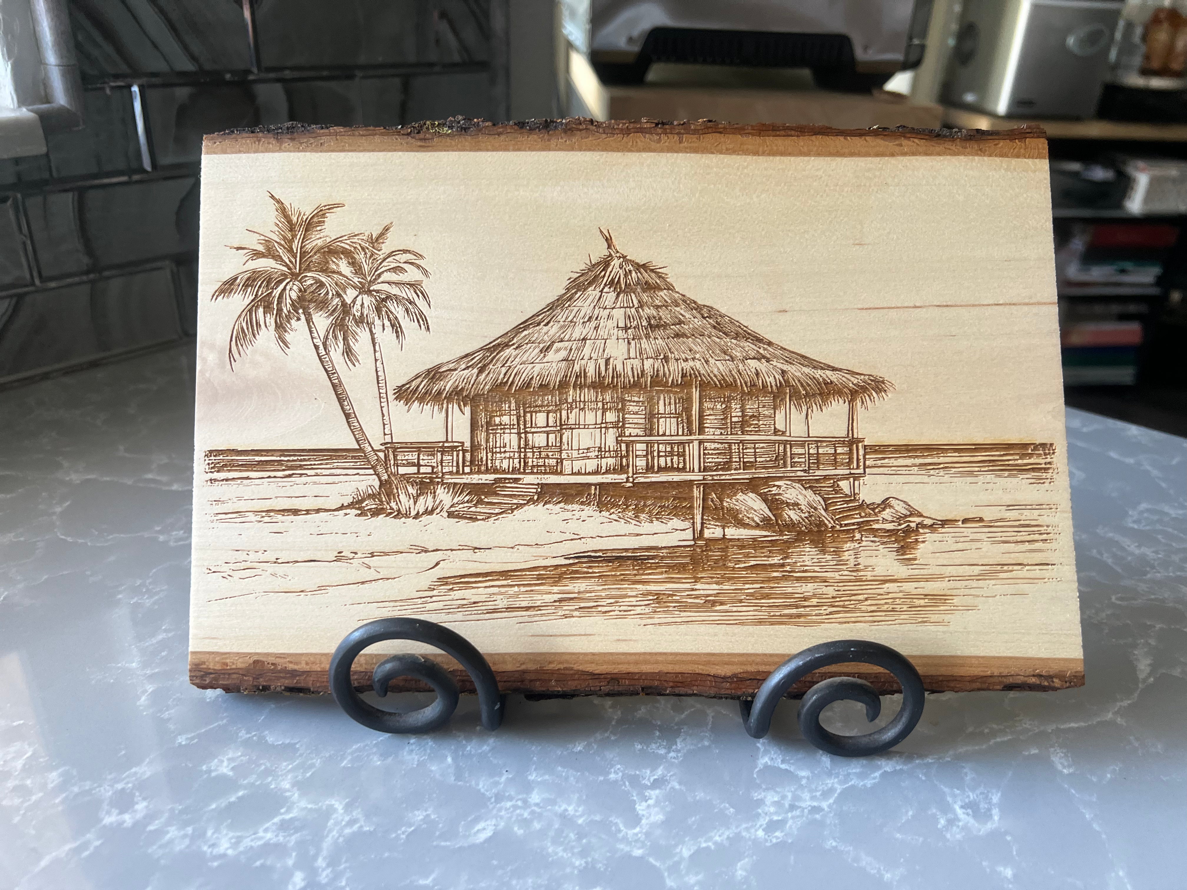 Live Edge Display "Farm Tractor" – Sunshine Graphics